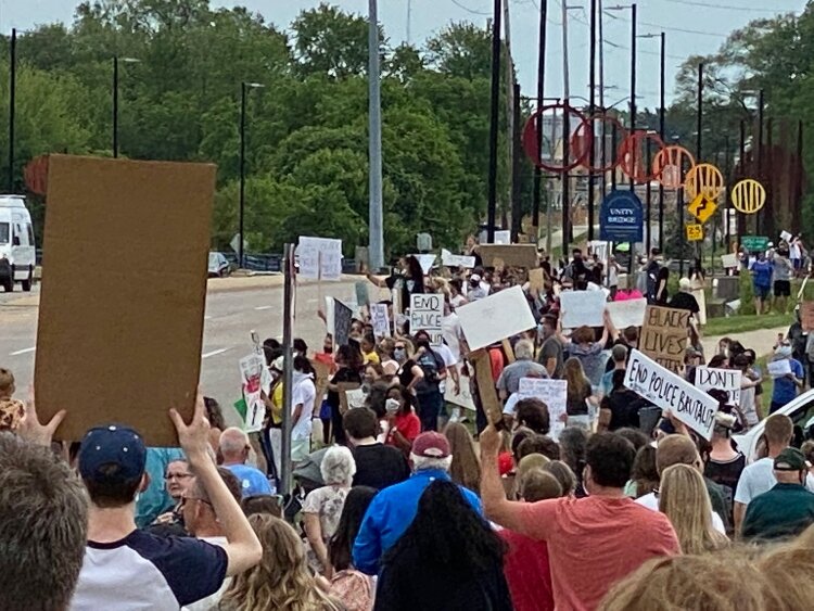 Unity march surpasses expectations – The Lakeshore
