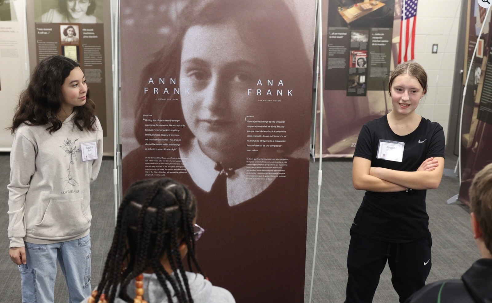 Students lead Anne Frank exhibit promoting empathy and community ...
